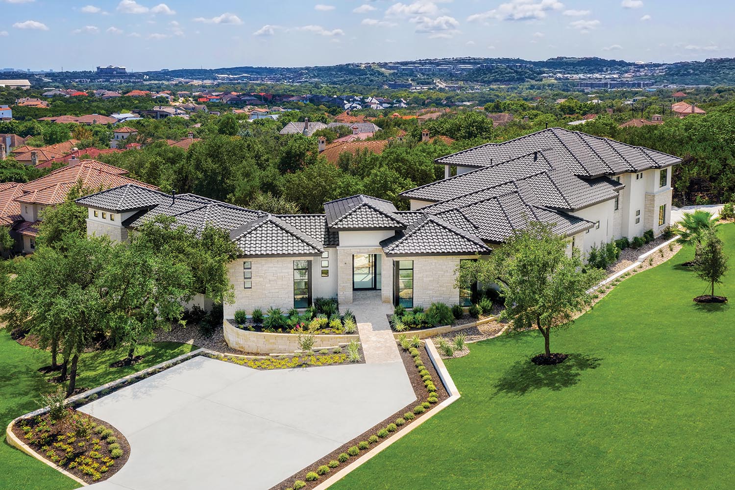 Burdick Custom Homes Dominion Estate on the Cover of San Antonio 10.5