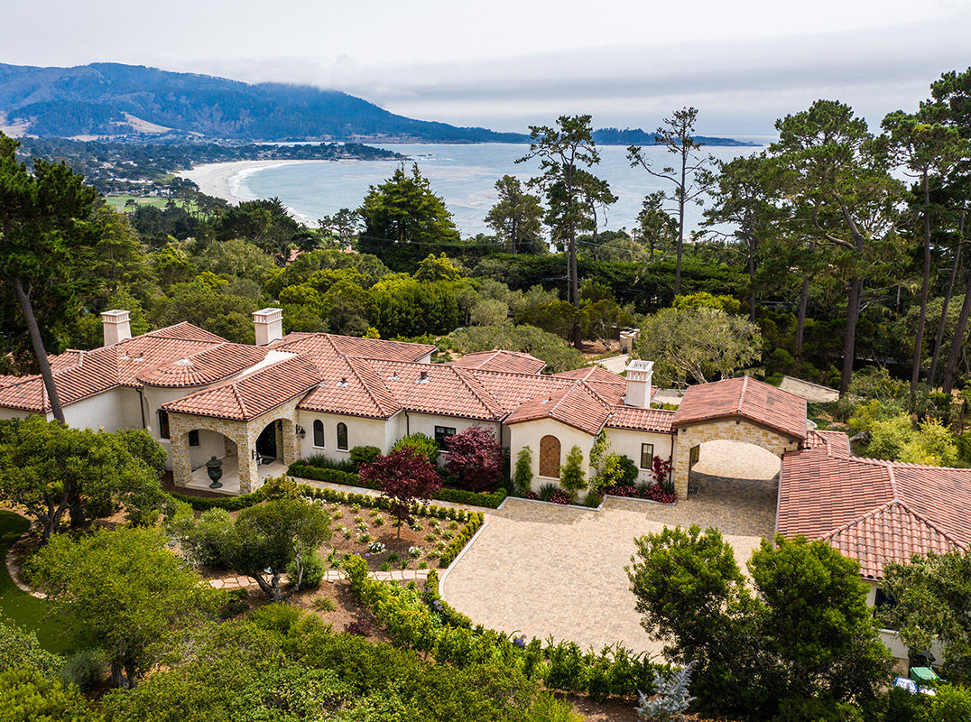 Pebble Beach Estate with Ocean Views in LHM Silicon Valley 13.5