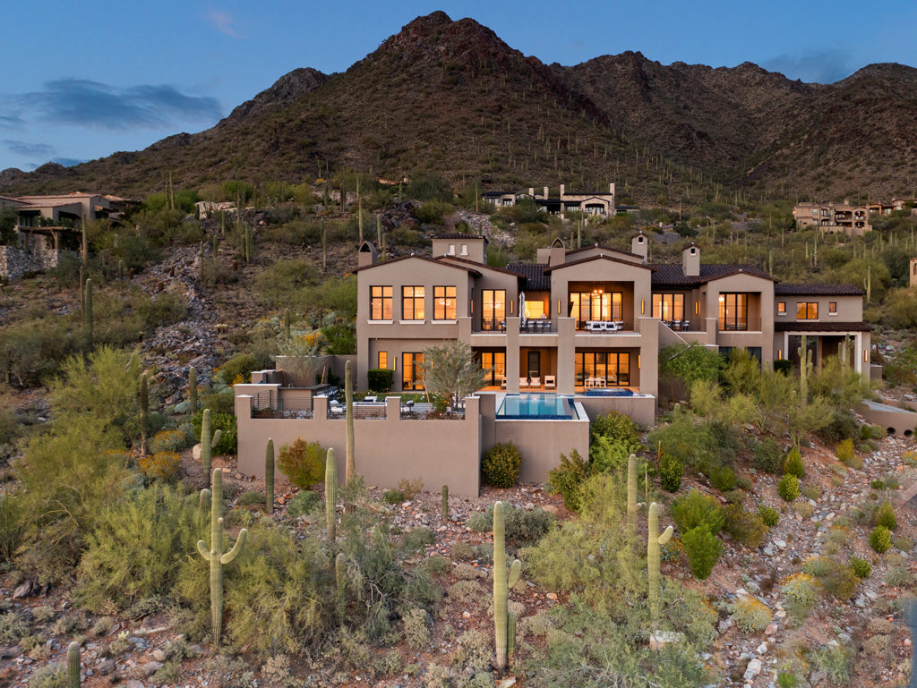 Modern Silverleaf Upper Canyon Home on the Cover of LHM Arizona 16.4