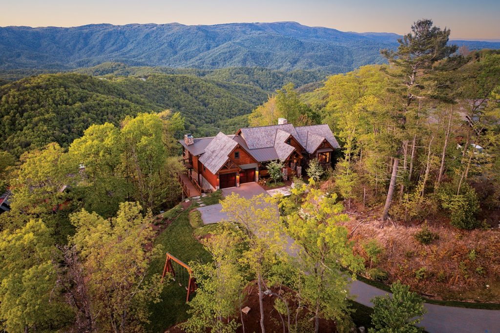Blue Ridge Mountain Club Views on the Cover of LHM Charlotte 10.3