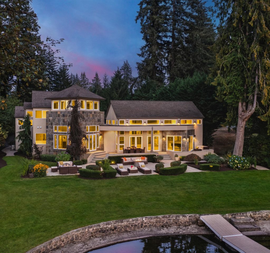 Pine Lake Waterfront Gem On the Cover of LHM Seattle | Puget Sound ...