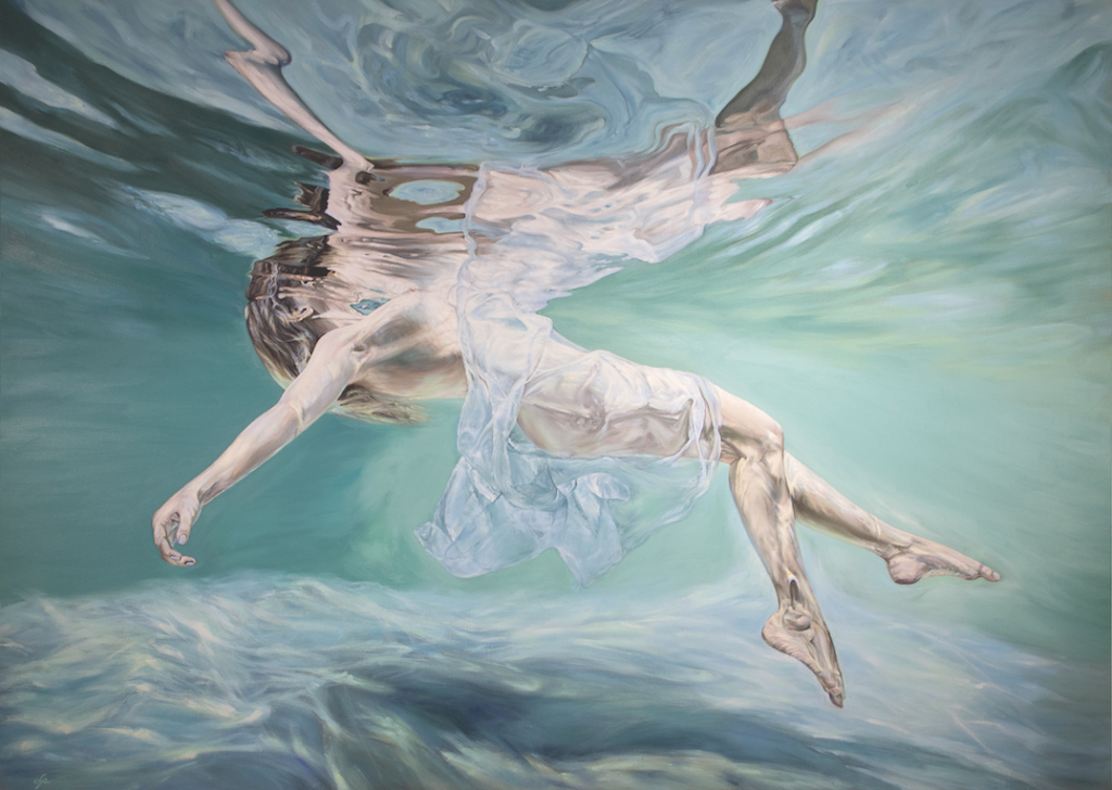 Artist Lauren Pilla - Into the Divine with the Surrender Series - The Palm Beaches Luxury Living ...